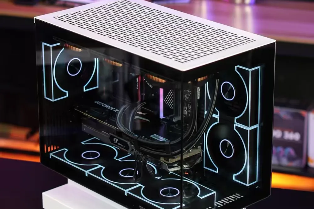 darkFlash Floatron F1 M-ATX PC Case | CES 2026 Innovation Awards | USLab.ai
